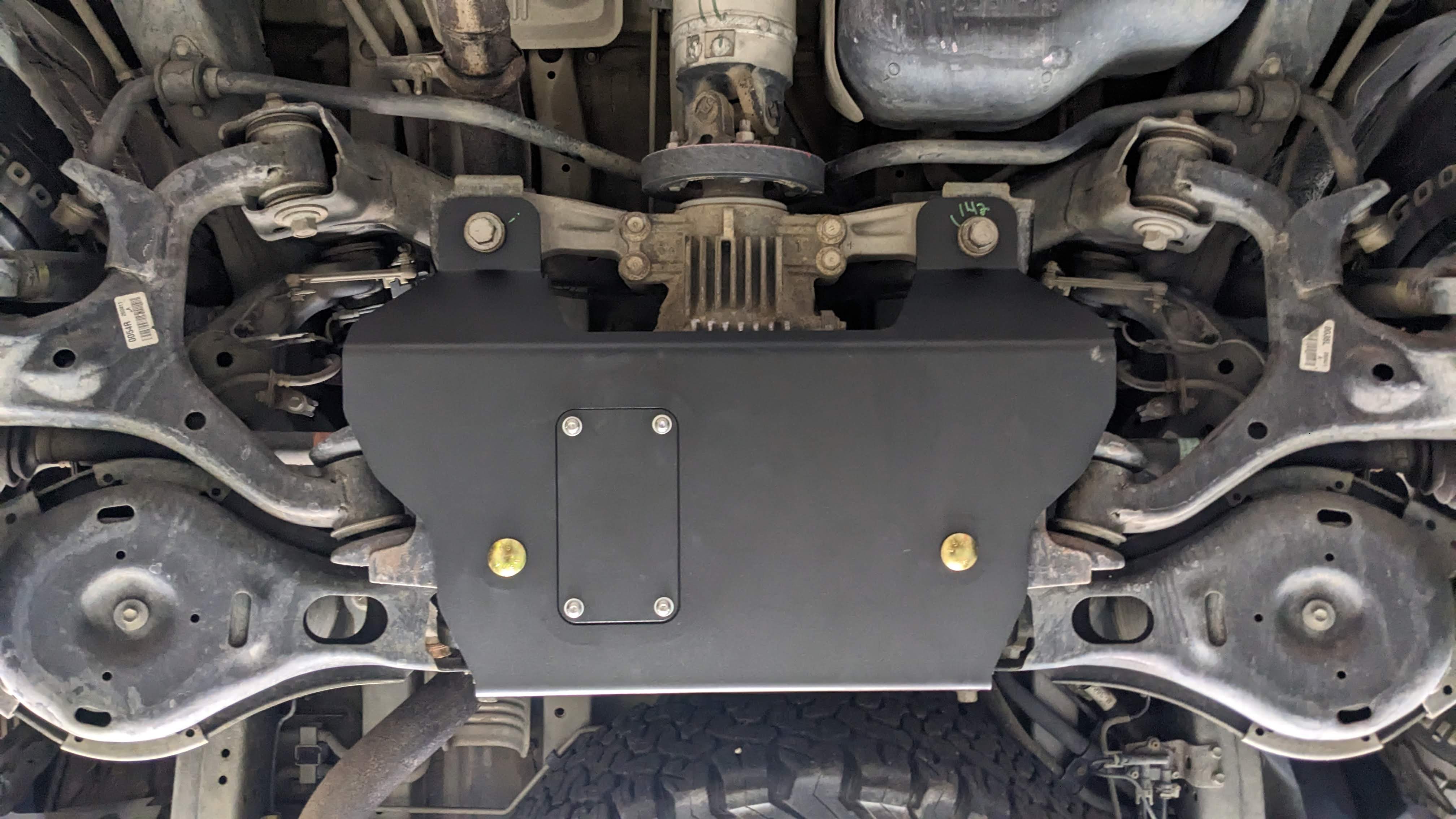 Tandem Off-Road Rear Differential Skid Plate for 2G Sequoia – Alright ...